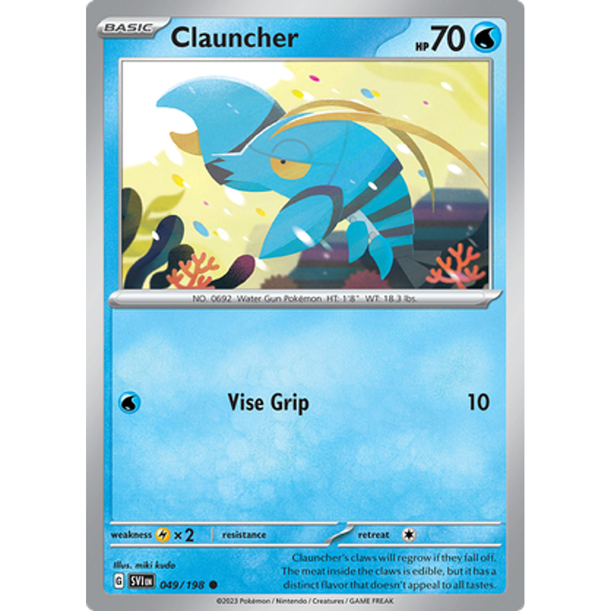 Clauncher - 049/198 - Common Reverse Holo