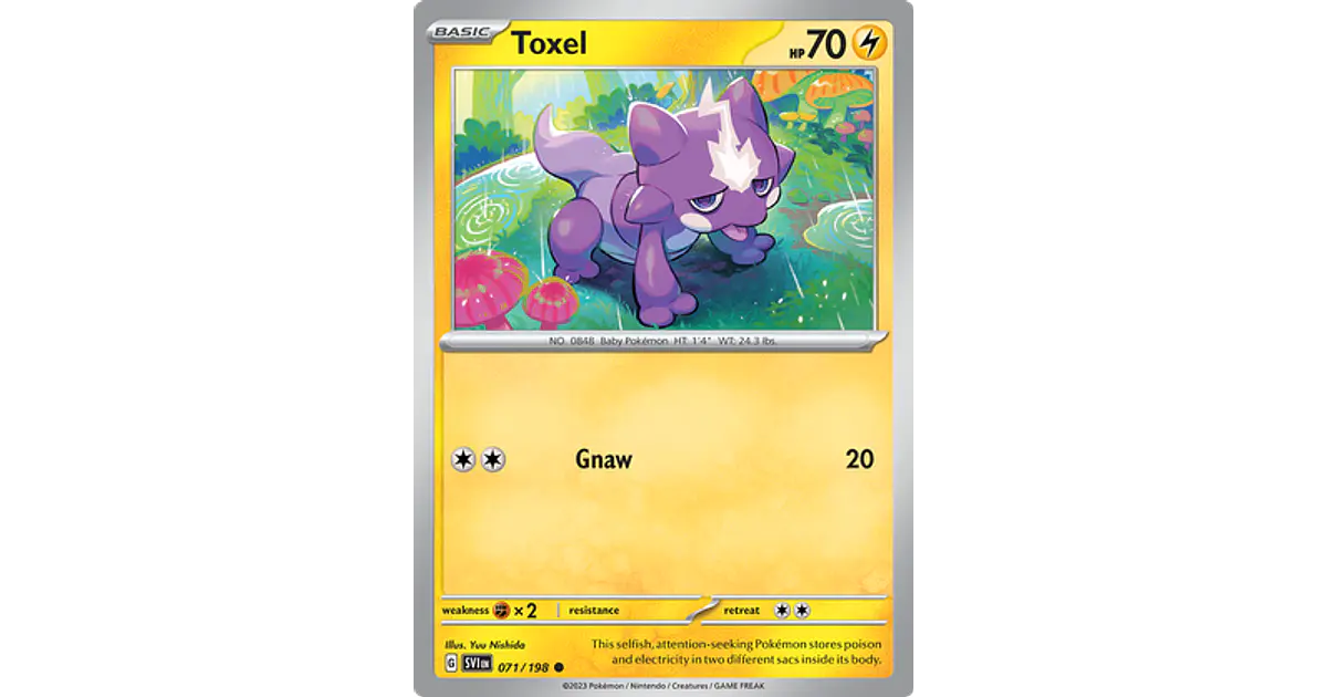 Toxel - 071/198 - Common Reverse Holo