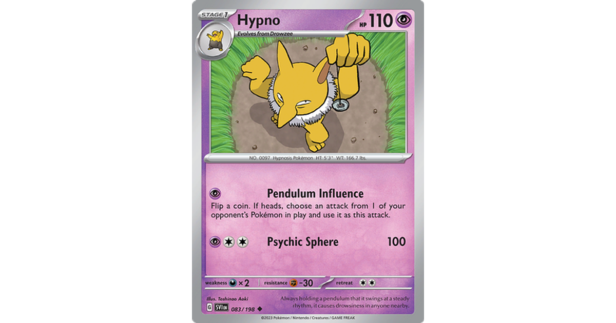 Hypno - 083/198 - Uncommon