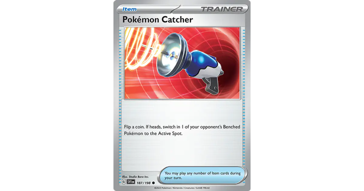 Pokemon Catcher - 187/198 - Common