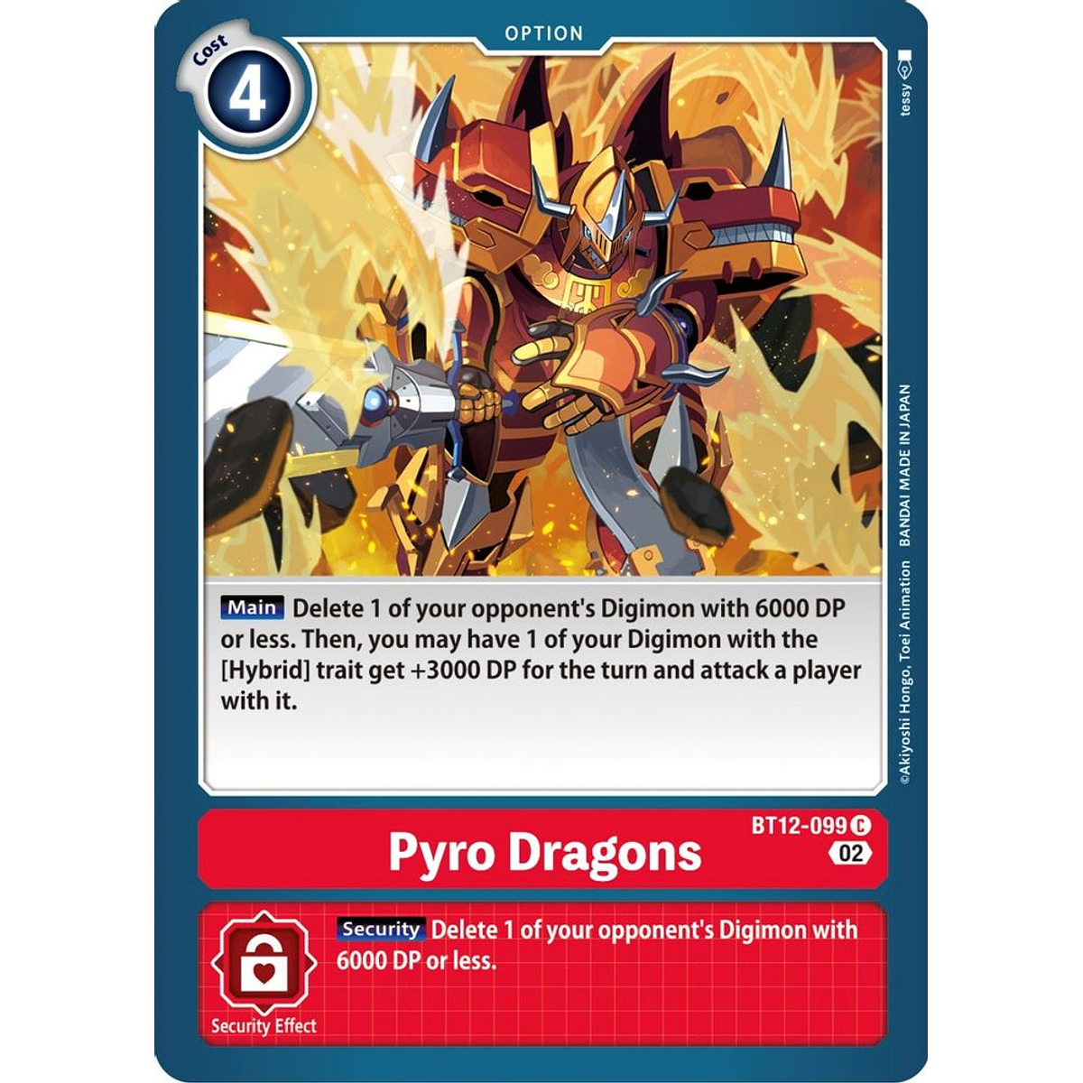 BT12-099 C Pyro Dragons