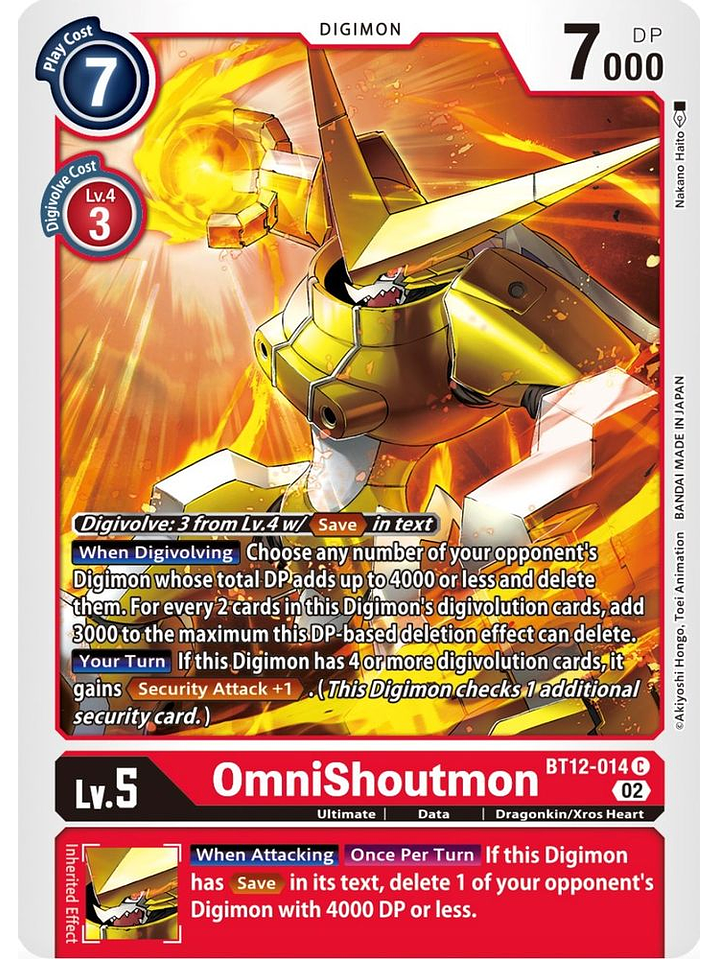 BT12-014 C OmniShoutmon