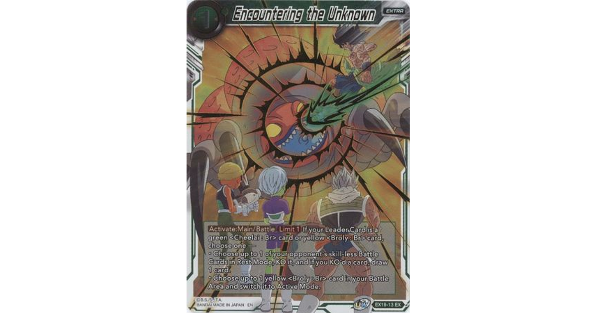 Encountering the Unknown - EX19-13 - Expansion Rare Foil