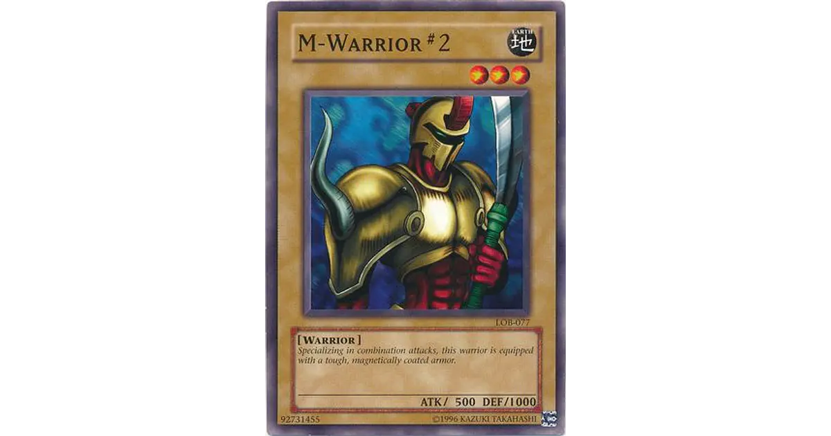 M-Warrior #2 - LOB-EN077 - Common (25th)