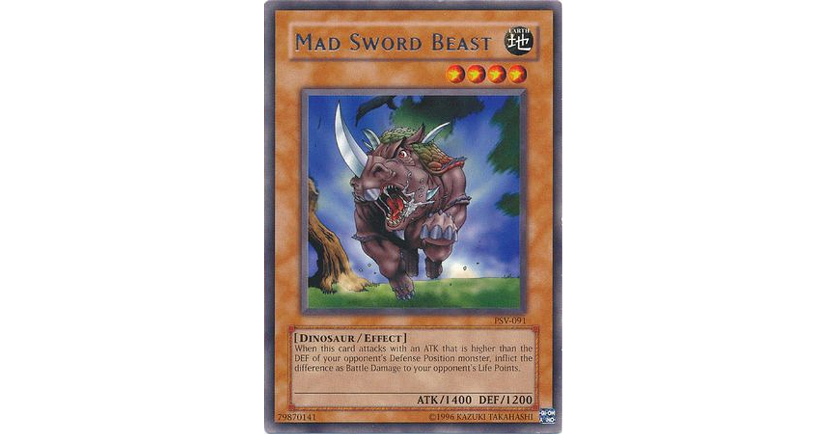 Mad Sword Beast - PSV-EN091 - Rare (25th)