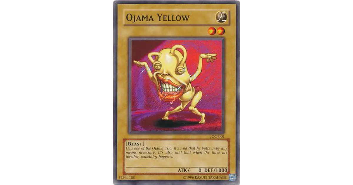 Ojama Yellow - IOC-EN001 - Common (25th)