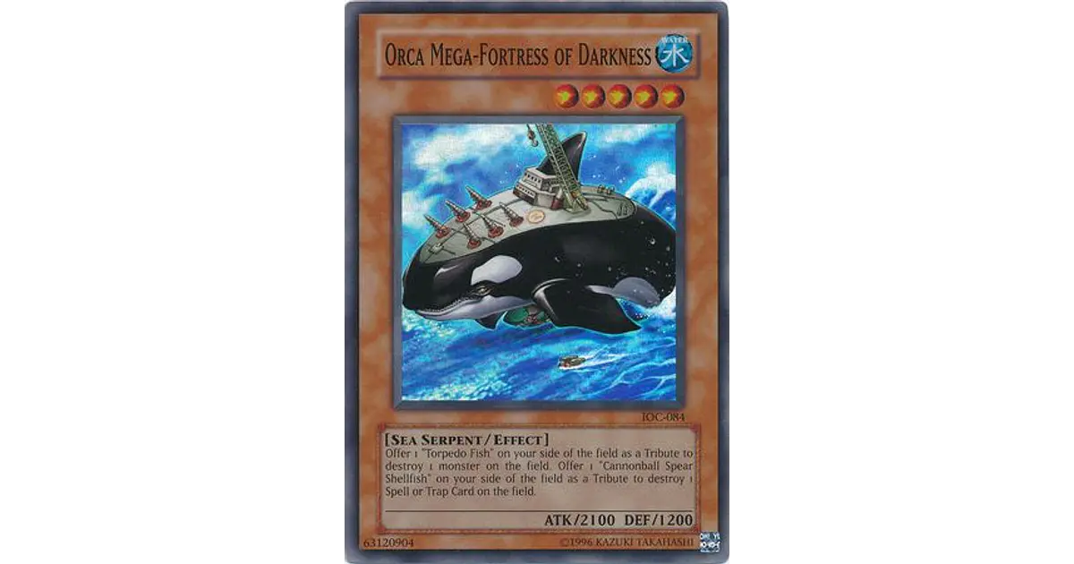 Orca Mega-Fortress of Darkness - IOC-EN084 - Super Rare