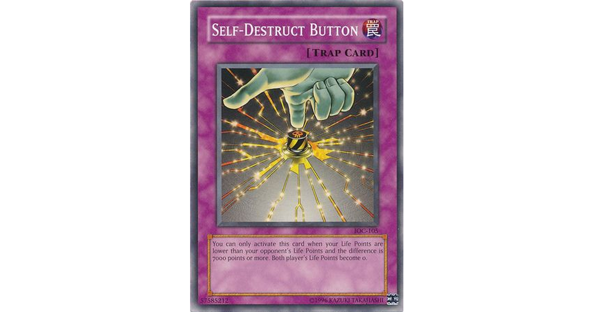 Self-Destruct Button - IOC-EN105 - Common (25th)