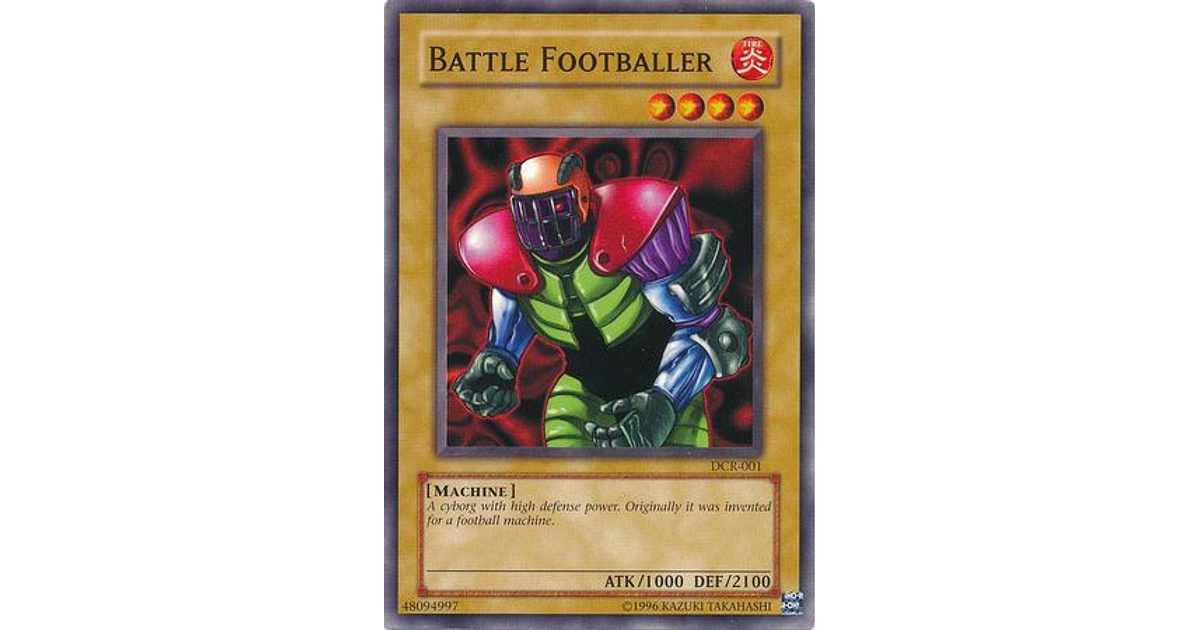Battle Footballer - DCR-EN001 - Common (25th)