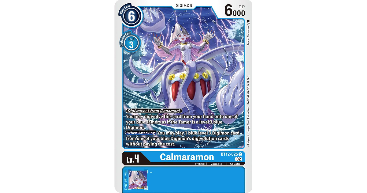 BT12-025 C Calmaramon