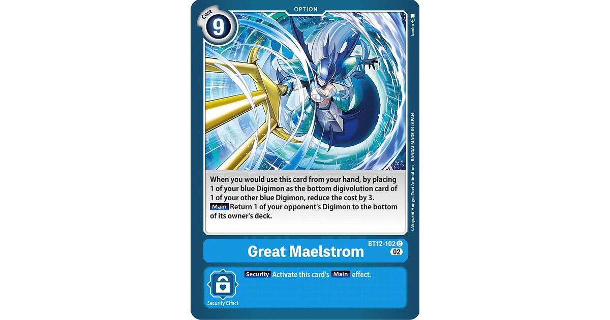 BT12-102 C Great Maelstrom