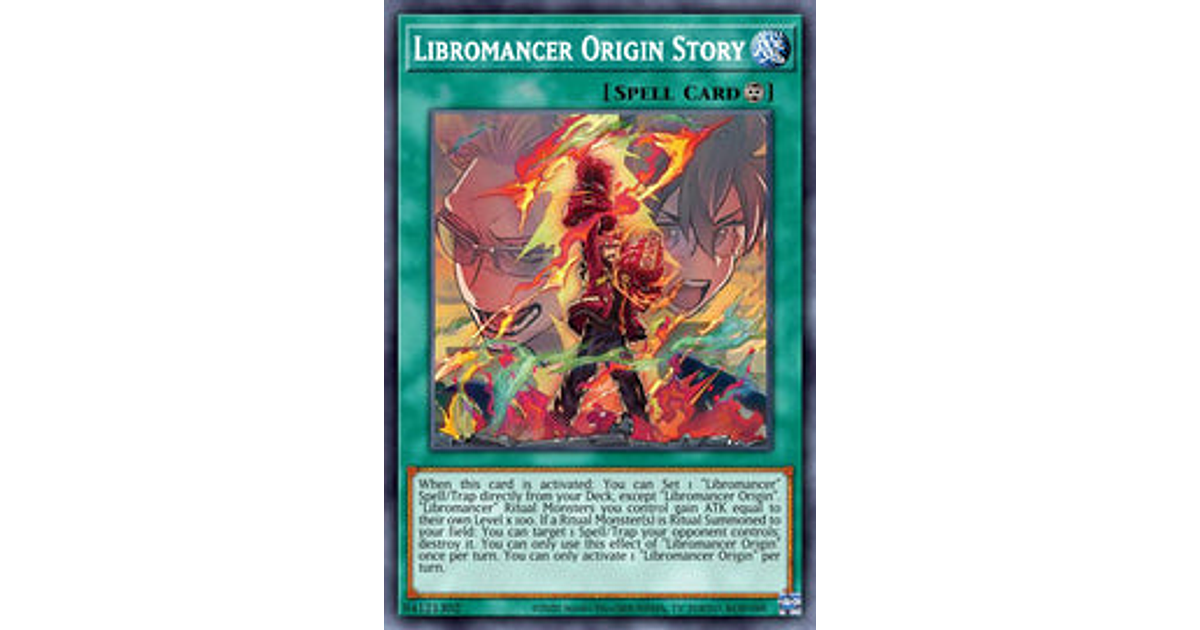 Libromancer Origin Story - CYAC-EN063 - Ultra Rare 1st Ed...