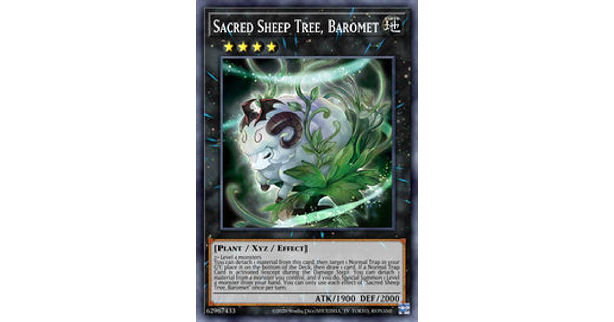 Baromet the Sacred Sheep Shrub - CYAC-EN097 - Super Rare ...