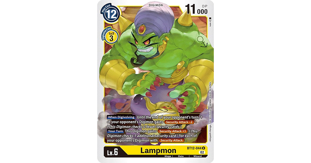 BT12-044 U Lampmon