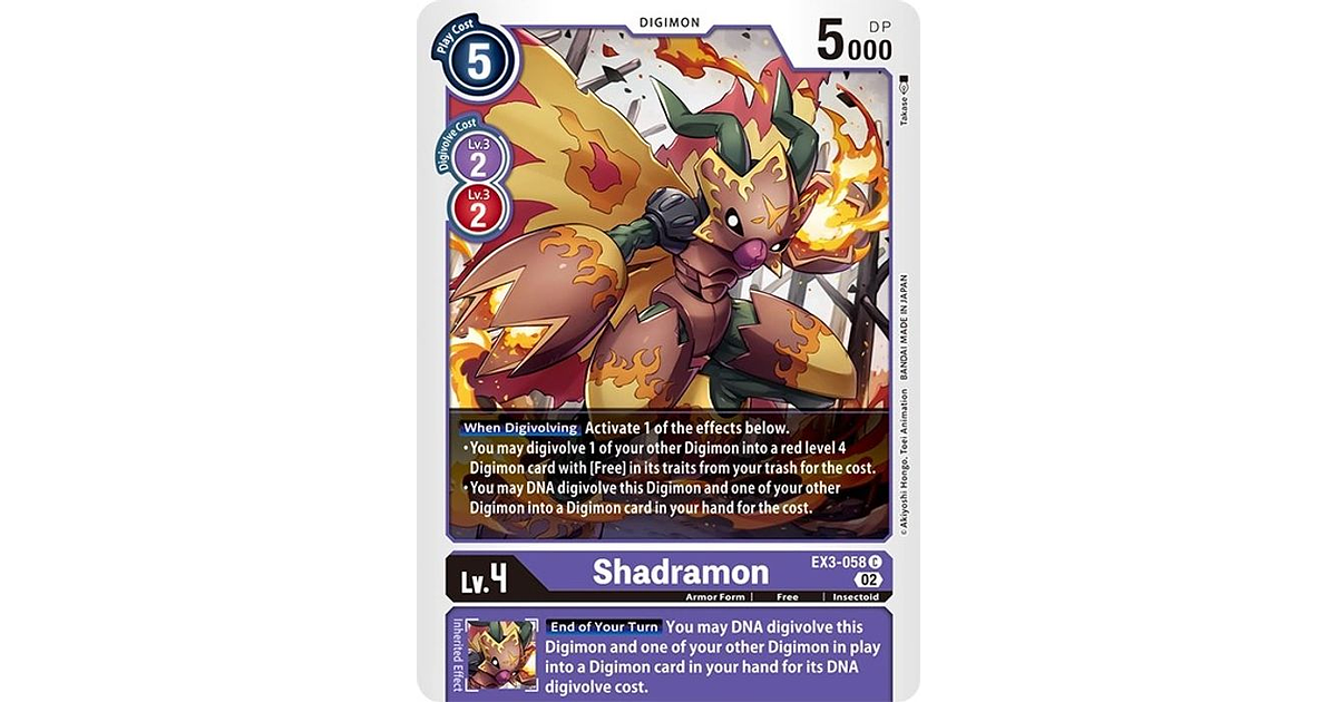 EX3-058 C Shadramon (Revision Pack 2023)