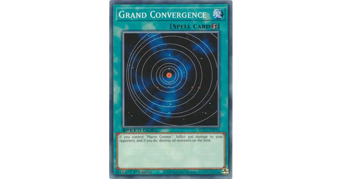 Grand Convergence - SGX3-ENF16 - Common 1st Edition