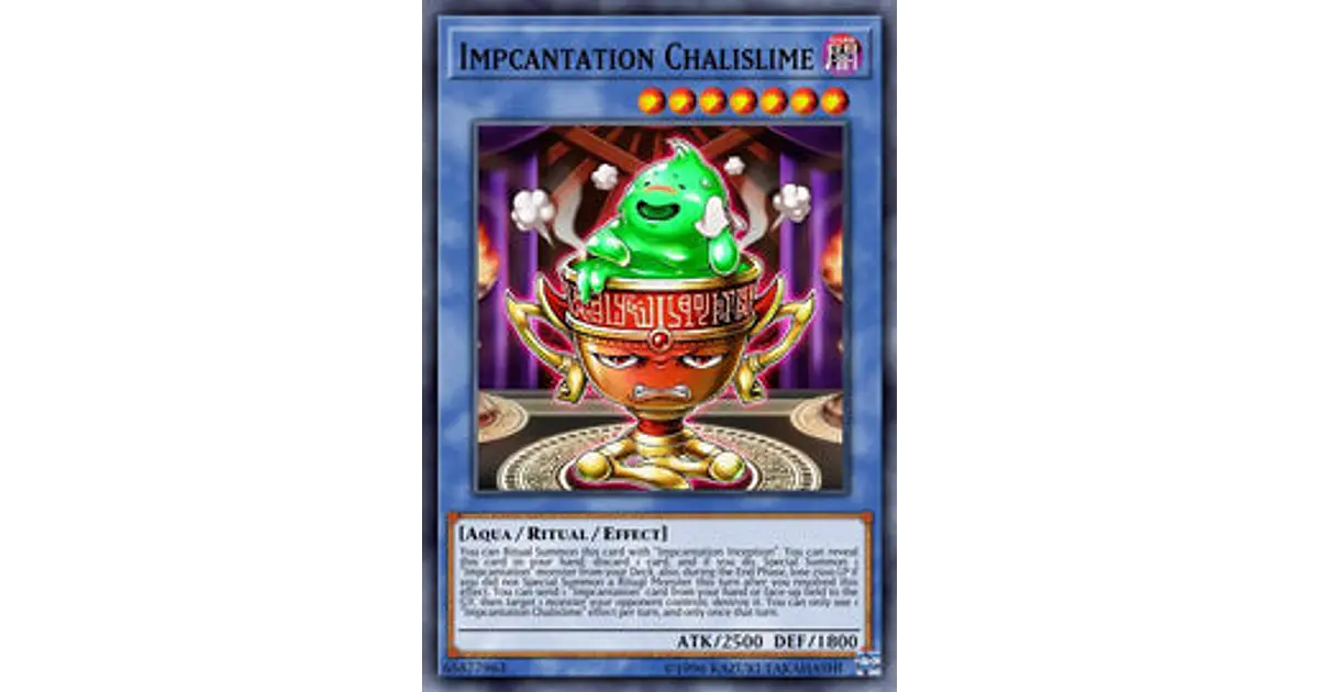 Impcantation Chalislime - WISU-EN051 - Rare 1st Edition
