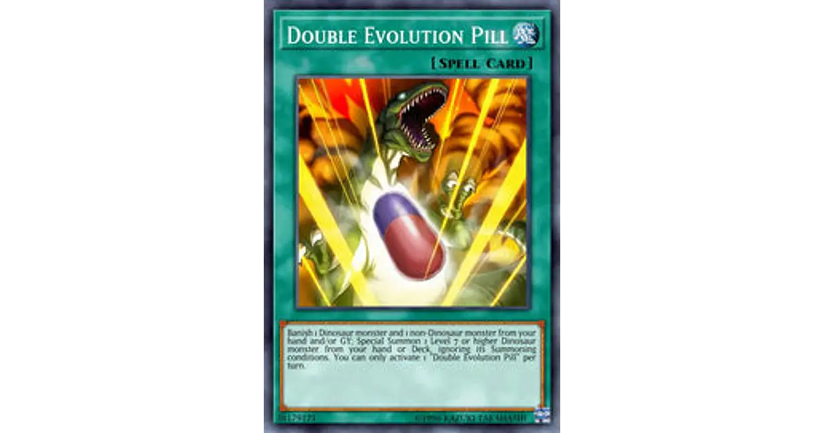 Double Evolution Pill - WISU-EN053 - Rare 1st Edition