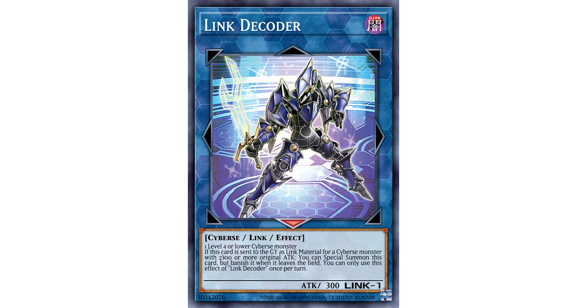 Link Decoder - BLMR-EN013 - Ultra Rare 1st Edition