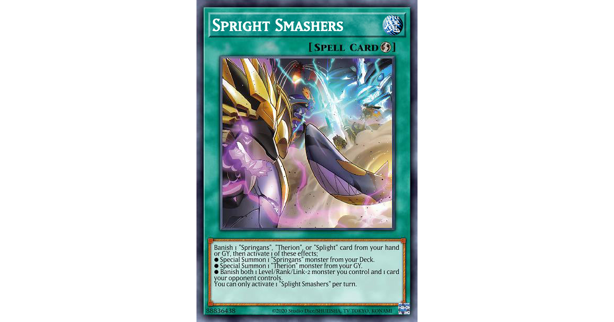Spright Smashers - BLMR-EN098 - Ultra Rare 1st Edition