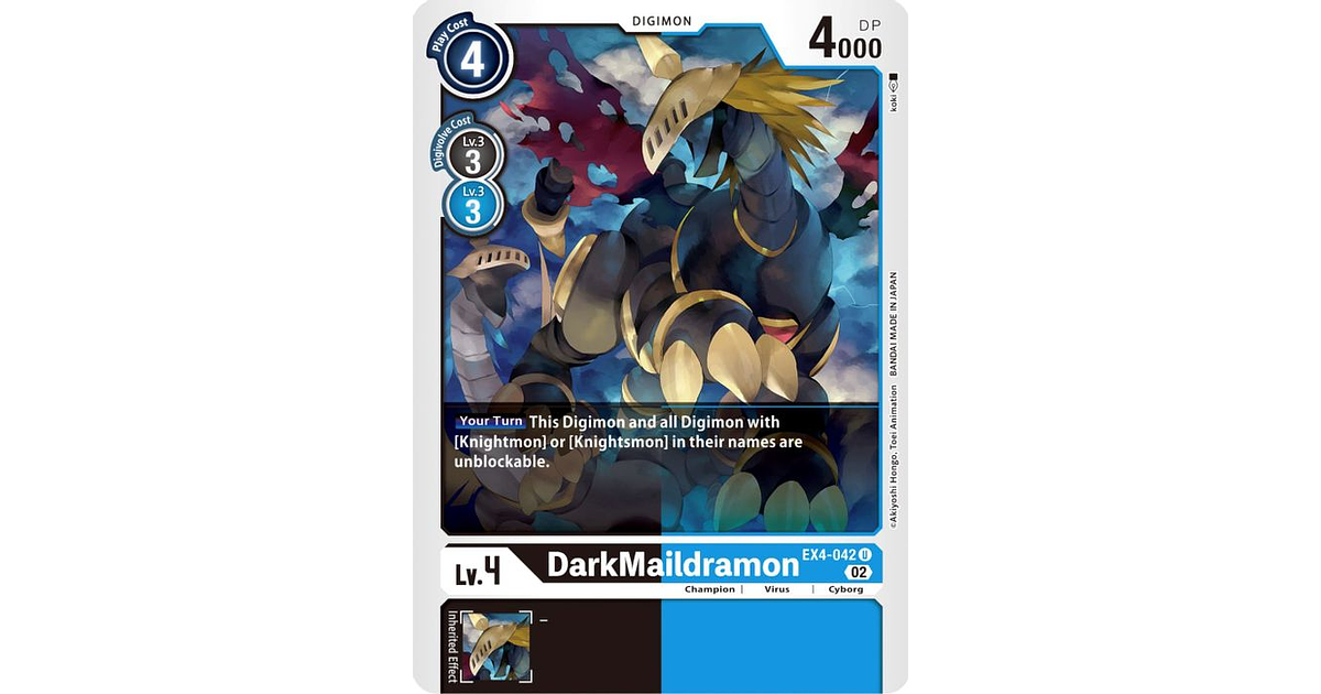 EX4-042 U DarkMaildramon