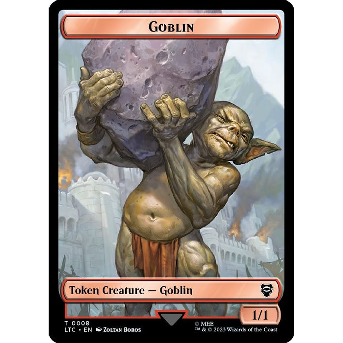TC-0008 T Goblin // Wraith Double-Sided Token
