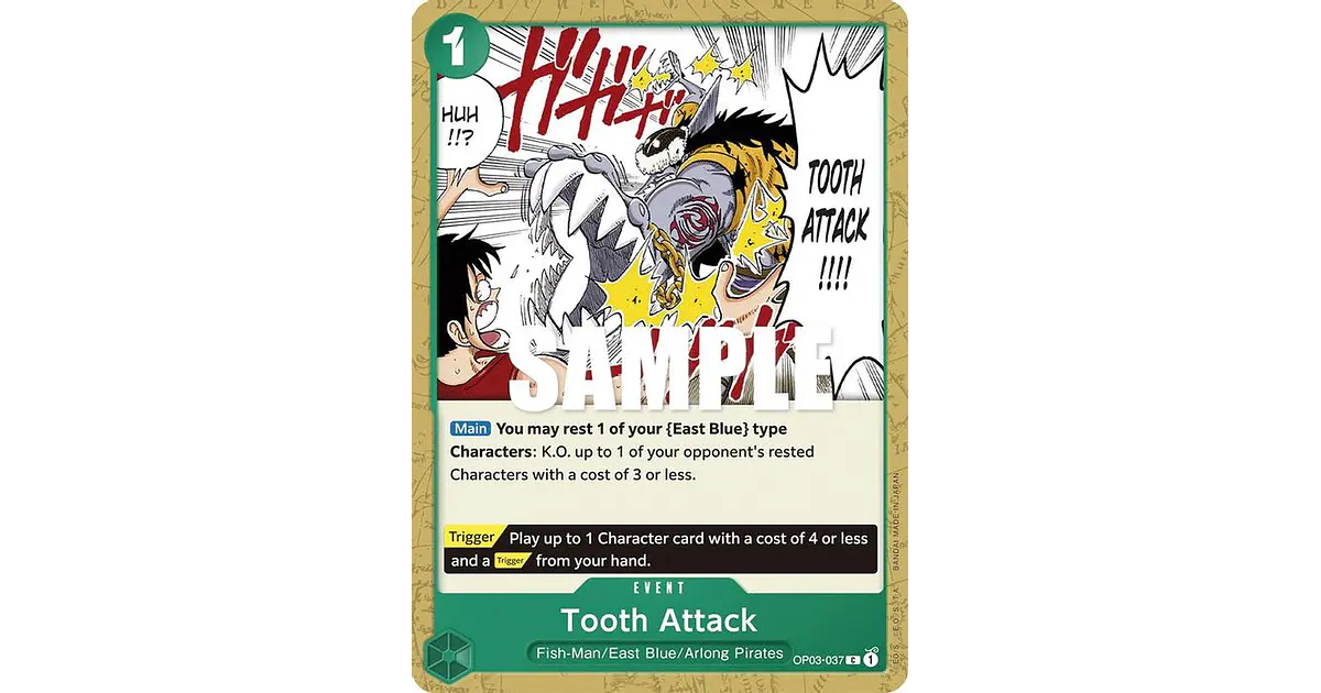 OP03-037 C Tooth Attack