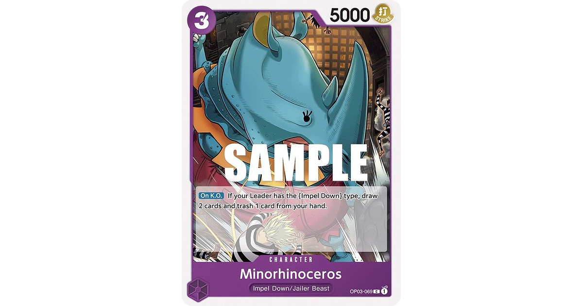 OP03-069 C Minorhinoceros