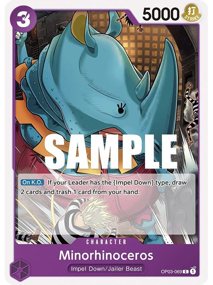OP03-069 C Minorhinoceros