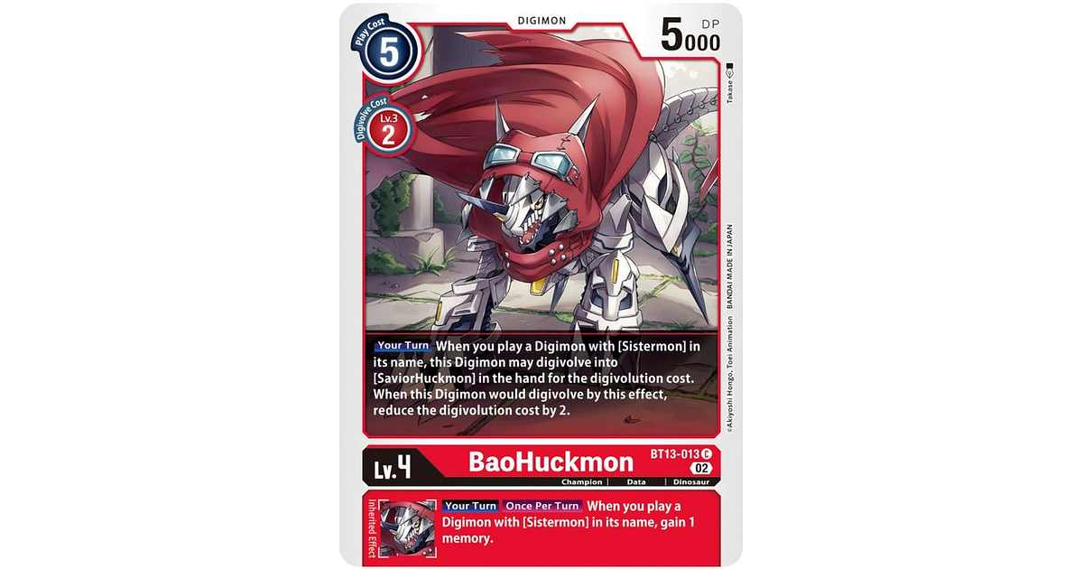 BT13-013 C BaoHuckmon