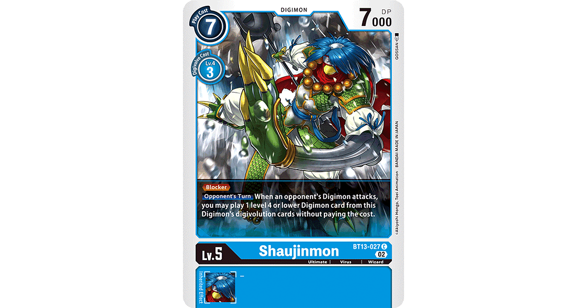 BT13-027 C Shaujamon