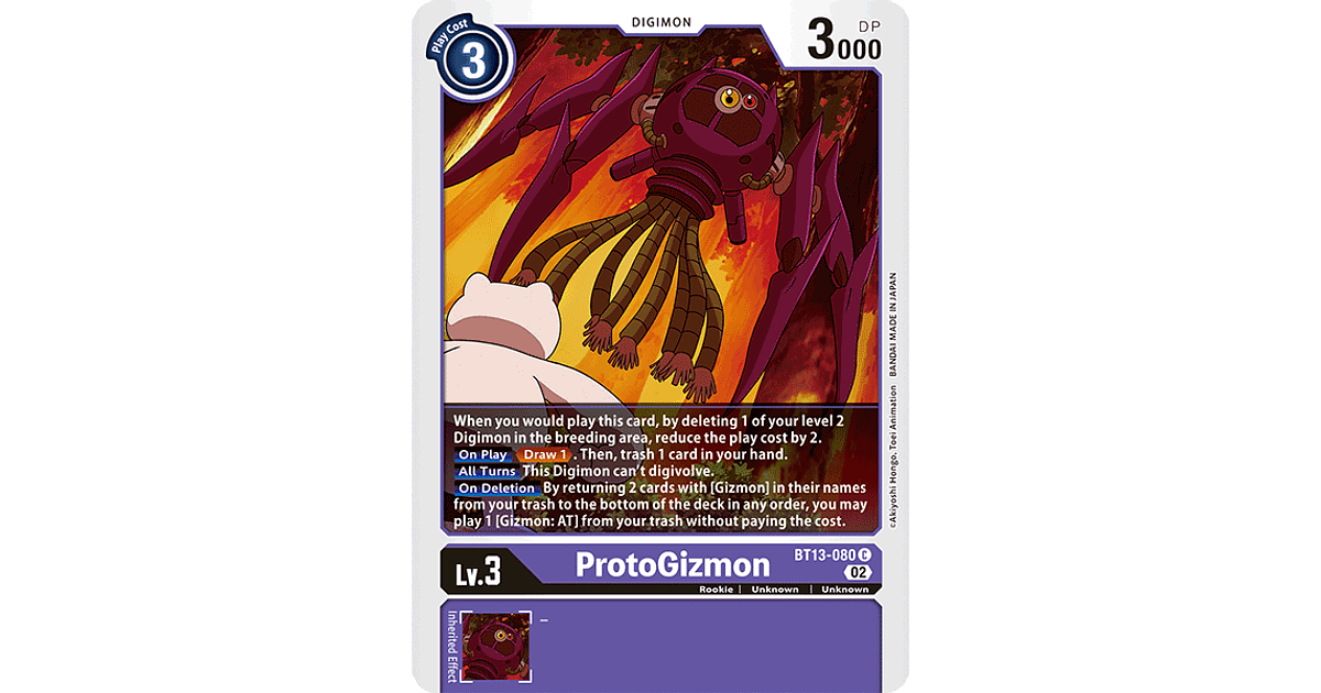 BT13-080 C ProtoGizmon