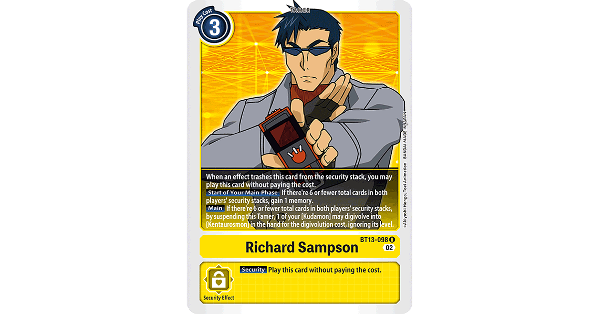 BT13-098 U Richard Sampson