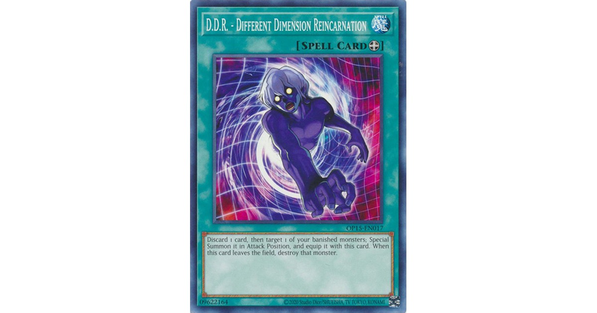 D.D.R. - Different Dimension Reincarnation - OP15-EN017