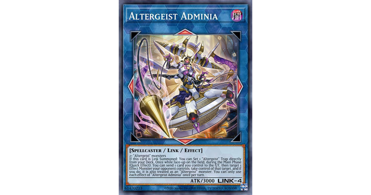 Altergeist Adminia - DUNE-EN047 - Ultra Rare 1st Edition