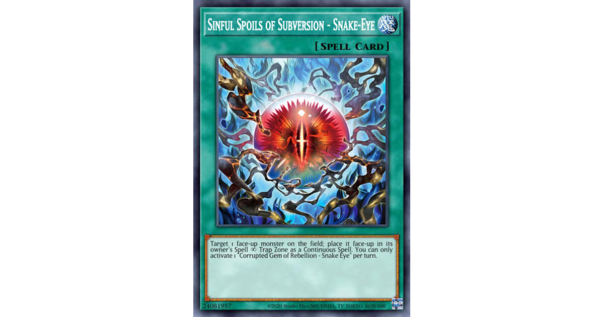 Sinful Spoils of Subversion - Snake-Eye - DUNE-EN060 - Se...