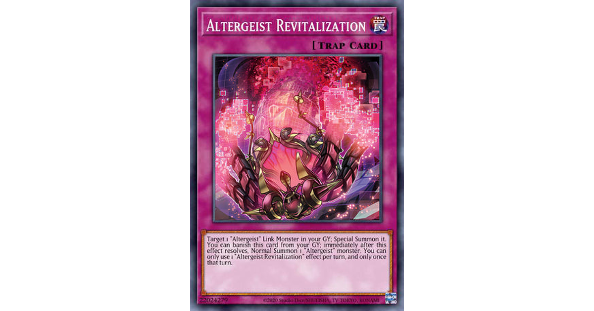 Altergeist Revitalization - DUNE-EN069 - Common 1st Edition