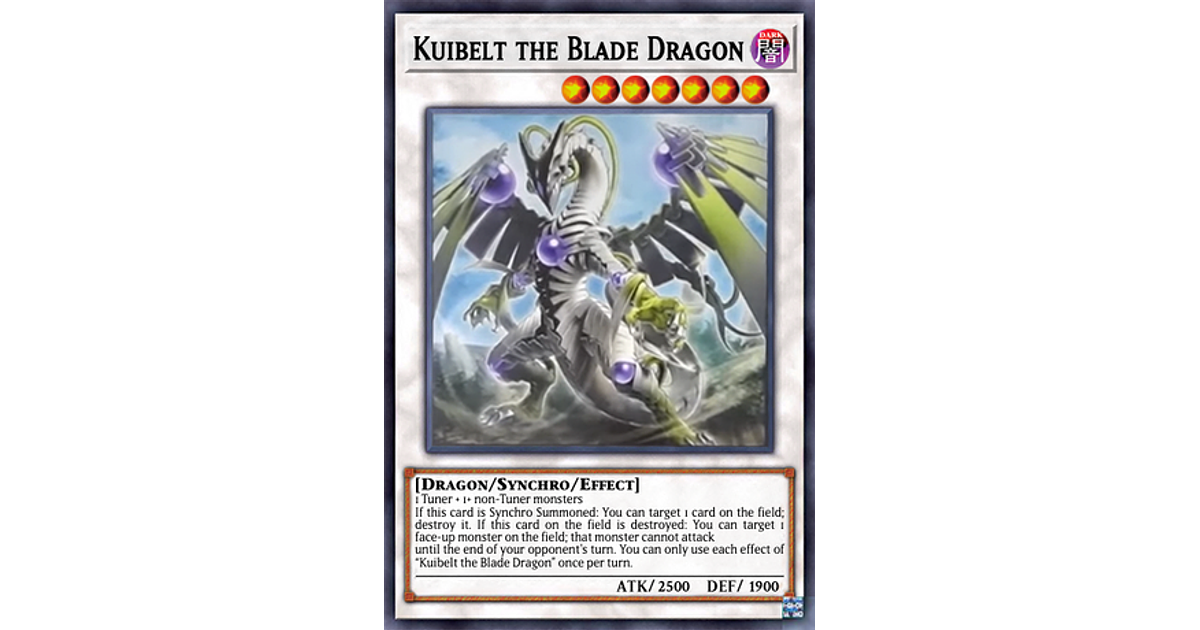 Kuibelt the Blade Dragon - DUNE-EN083 - Common 1st Edition