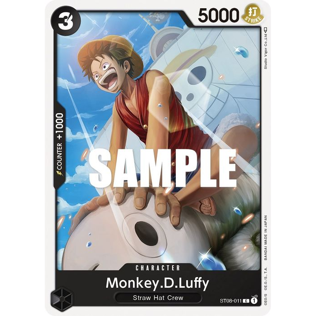 ST08-011 C Monkey.D.Luffy (011)
