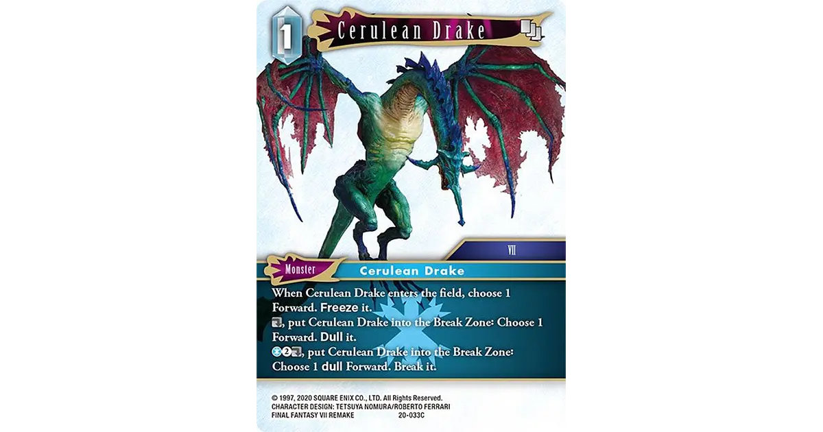 20-033C Cerulean Drake
