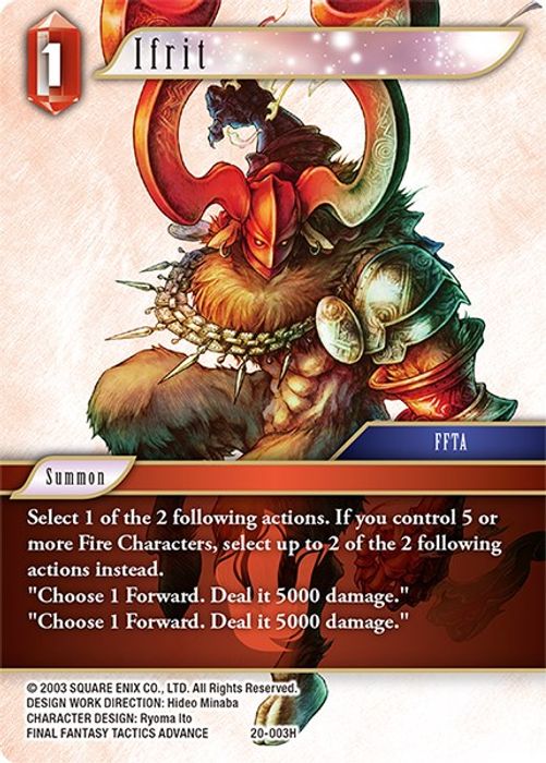 20-003H Ifrit (FOIL)