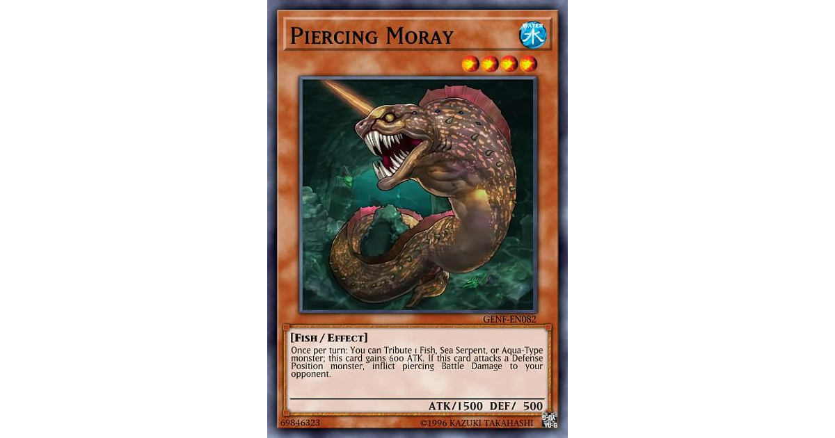 Piercing Moray - SBC1-ENC06 - Common 1st Edition