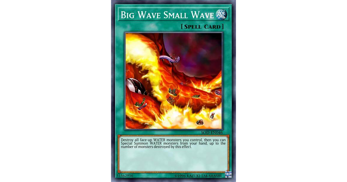 Big Wave Small Wave - SBC1-ENC15 - Common 1st Edition