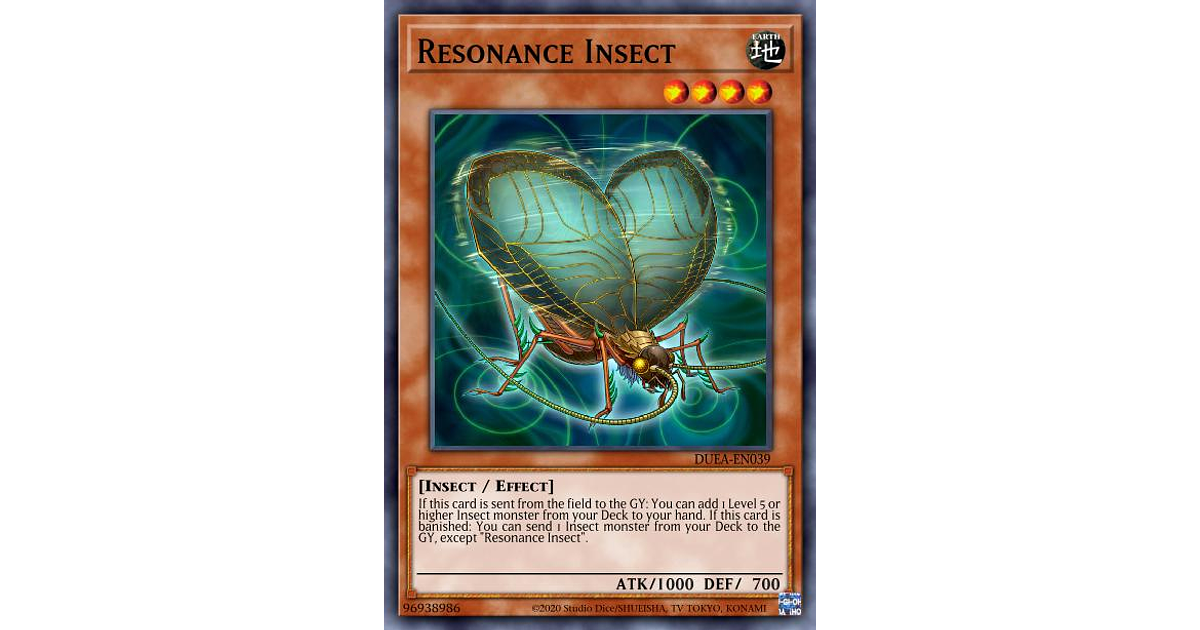 Resonance Insect - SBC1-END07 - Common 1st Edition
