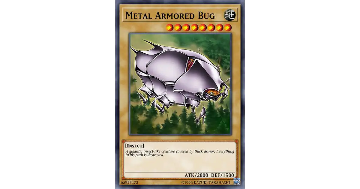 Metal Armored Bug - SBC1-END12 - Common 1st Edition