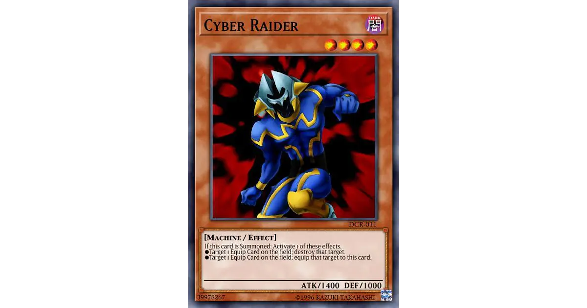 Cyber Raider - SBC1-ENE09 - Common 1st Edition