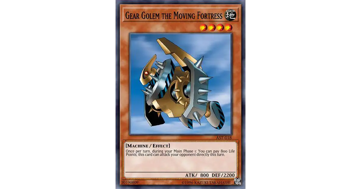 Gear Golem the Moving Fortress - SBC1-ENF02 - Common 1st ...