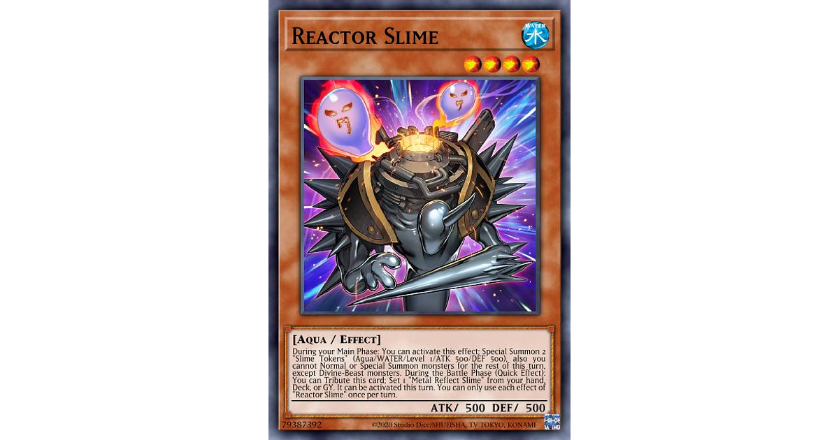 Reactor Slime - SBC1-ENH05 - Common 1st Edition