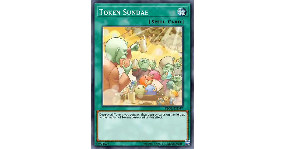 Token Sundae - SBC1-ENH14 - Common 1st Edition