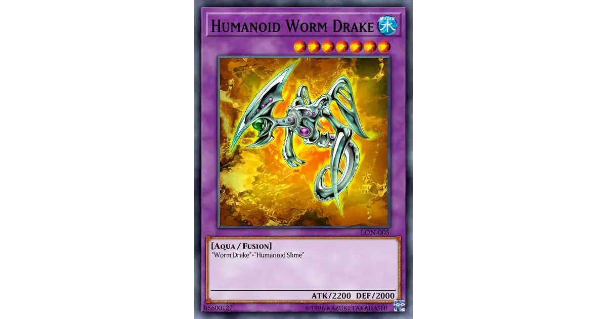 Humanoid Worm Drake - SBC1-ENH19 - Common 1st Edition